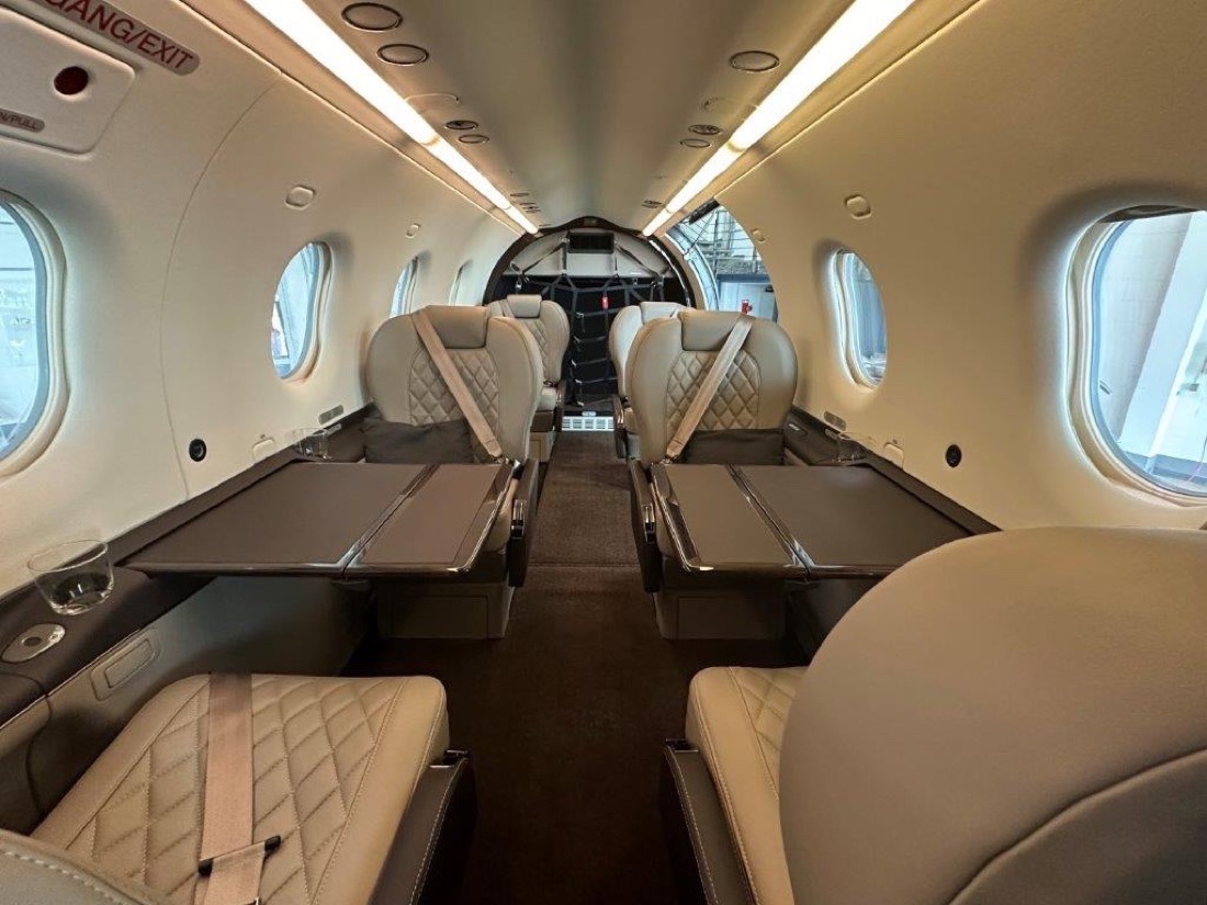 Luxuriöses Upgrade einer Pilatus PC-12 bei Air Alliance - fliegermagazin
