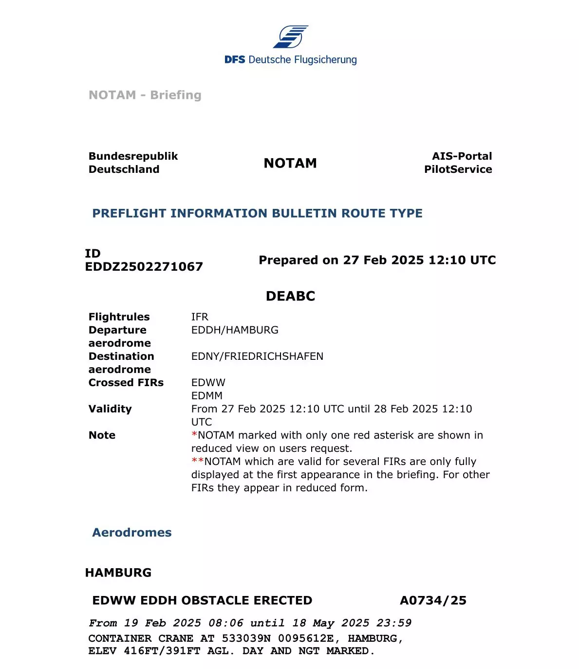 NOTAMs einfach erklärt – wichtige Infos für Piloten